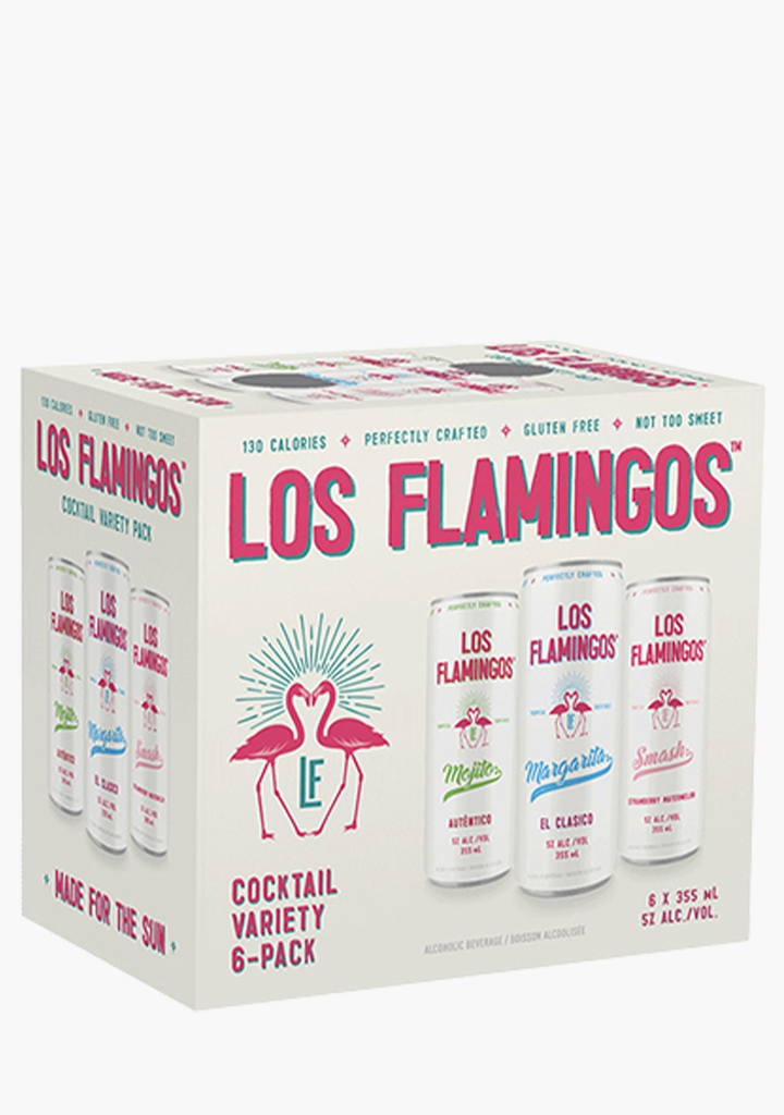 Los Flamingos Cocktail Variety - 6 X 355ML – Willow Park Wines & Spirits