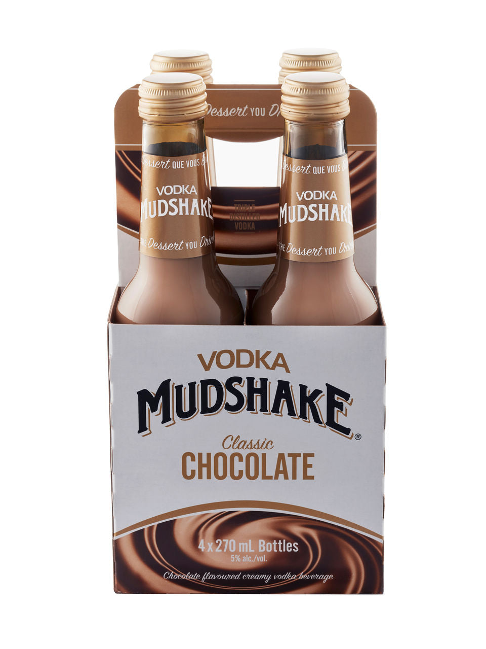 Vodka Mudshake Chocolate - 4x270ML – Willow Park Wines & Spirits