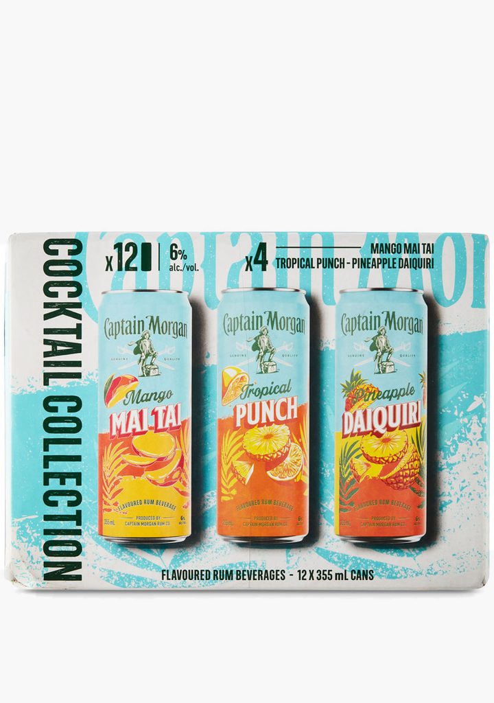 Captain Morgan Cocktails - 12x355ML – Willow Park Wines & Spirits