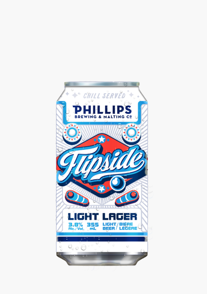 Phillips Flipside Light Lager - 15x355ML – Willow Park Wines & Spirits