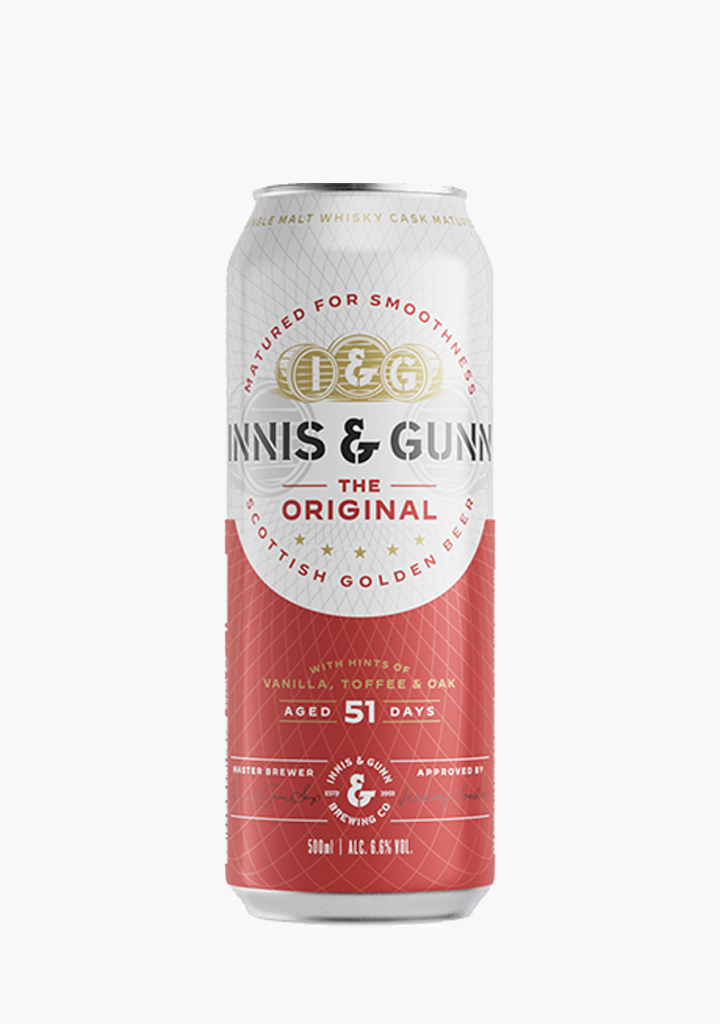 Innis & Gunn Original 4x500ml – Smooth Oak-Aged Ale