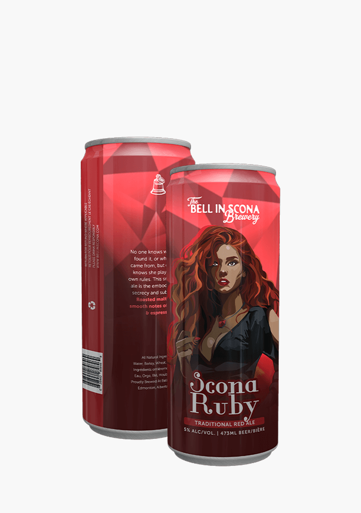 Scona Ruby Red Ale - 4x473ML – Willow Park Wines & Spirits