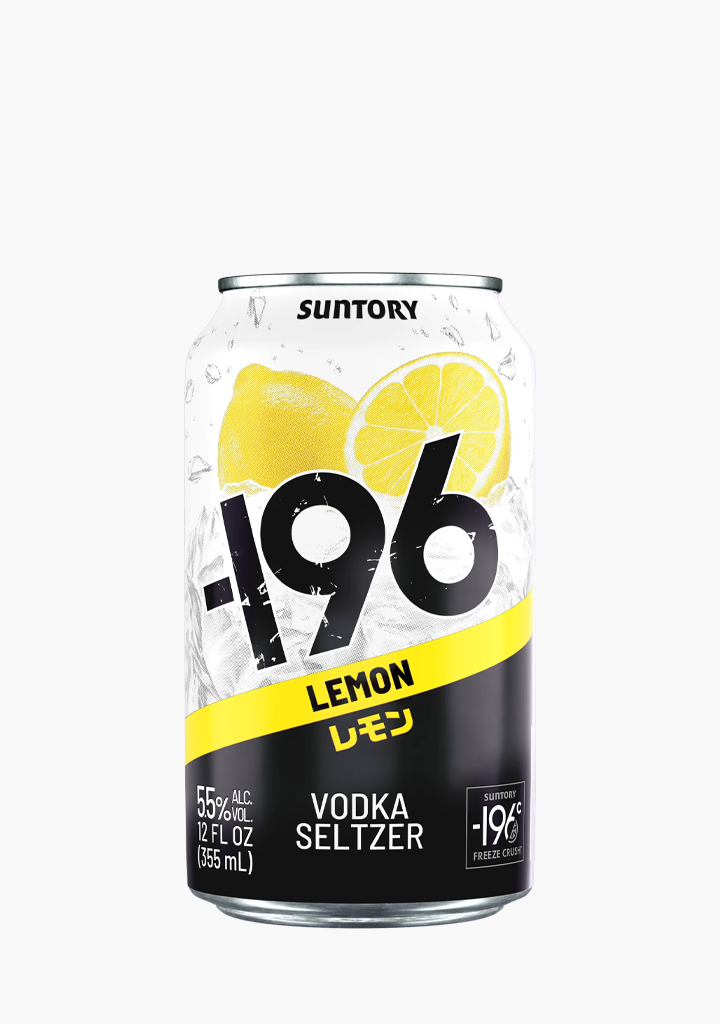 Suntory -196 Lemon Vodka Seltzer - 4x355ML – Willow Park Wines & Spirits