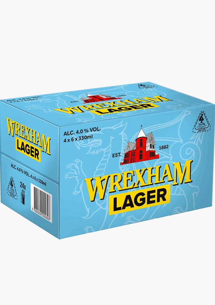Wrexham Lager - 6x330ML – Willow Park Wines & Spirits