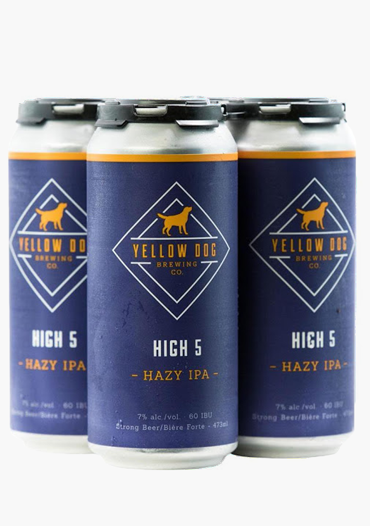 Yellow Dog High Five Hazy IPA - 4x473ML – Willow Park Wines & Spirits