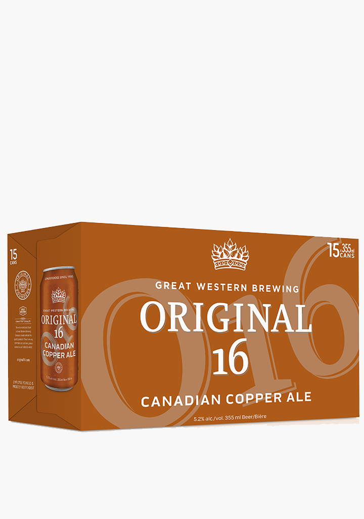 Original 16 Copper Ale - 15x355ML – Willow Park Wines & Spirits