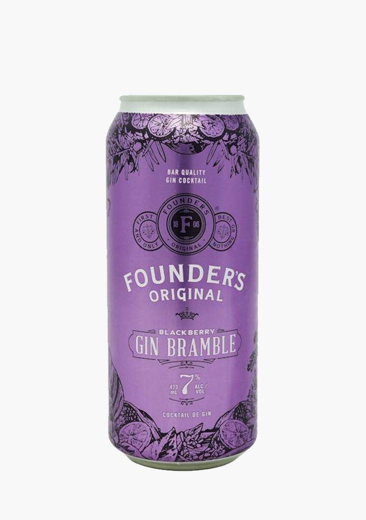 Founder's Original Gin Bramble - 4x355ML – Willow Park Wines & Spirits