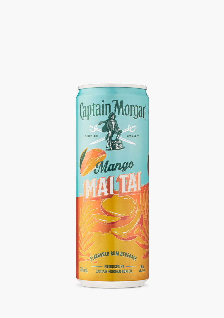 Captain Morgan Mango Mai Tai - 4x355ML – Willow Park Wines & Spirits