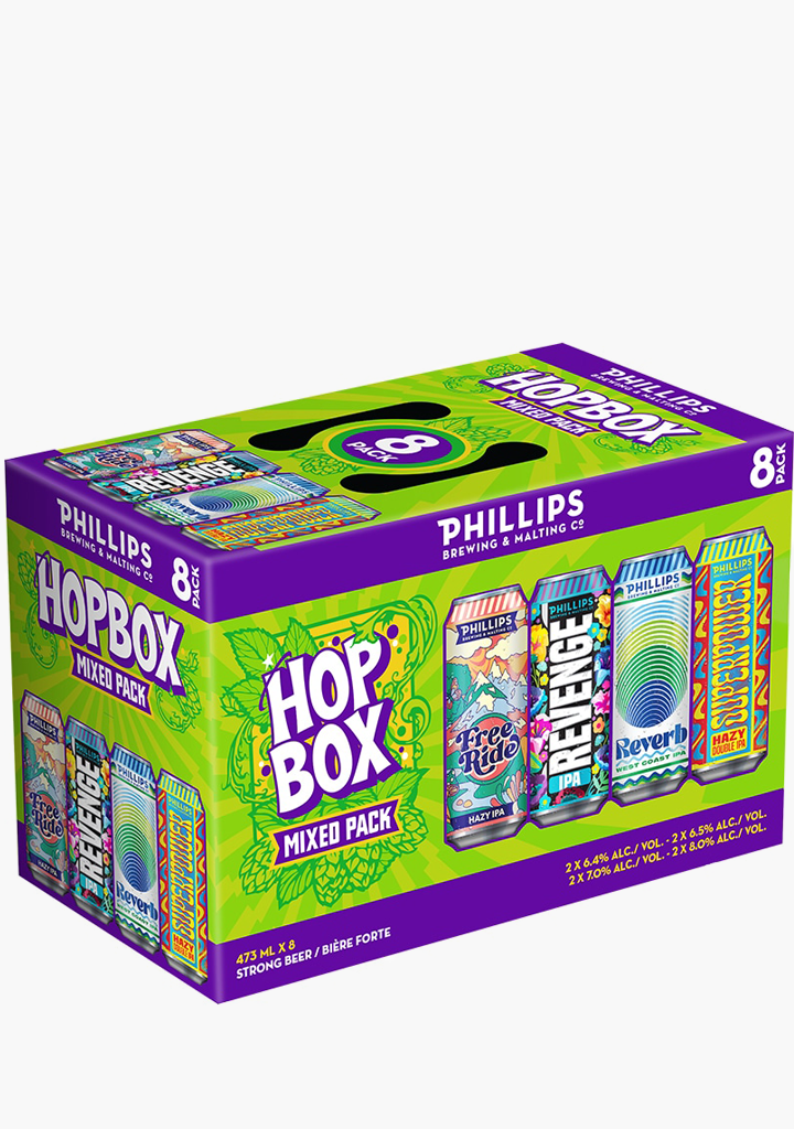 Phillips Hop Box Mix Pack - 8x473ML – Willow Park Wines & Spirits