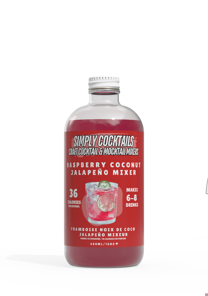 Simply Cocktail 'Raspberry Coconut Jalapeno' Mixer