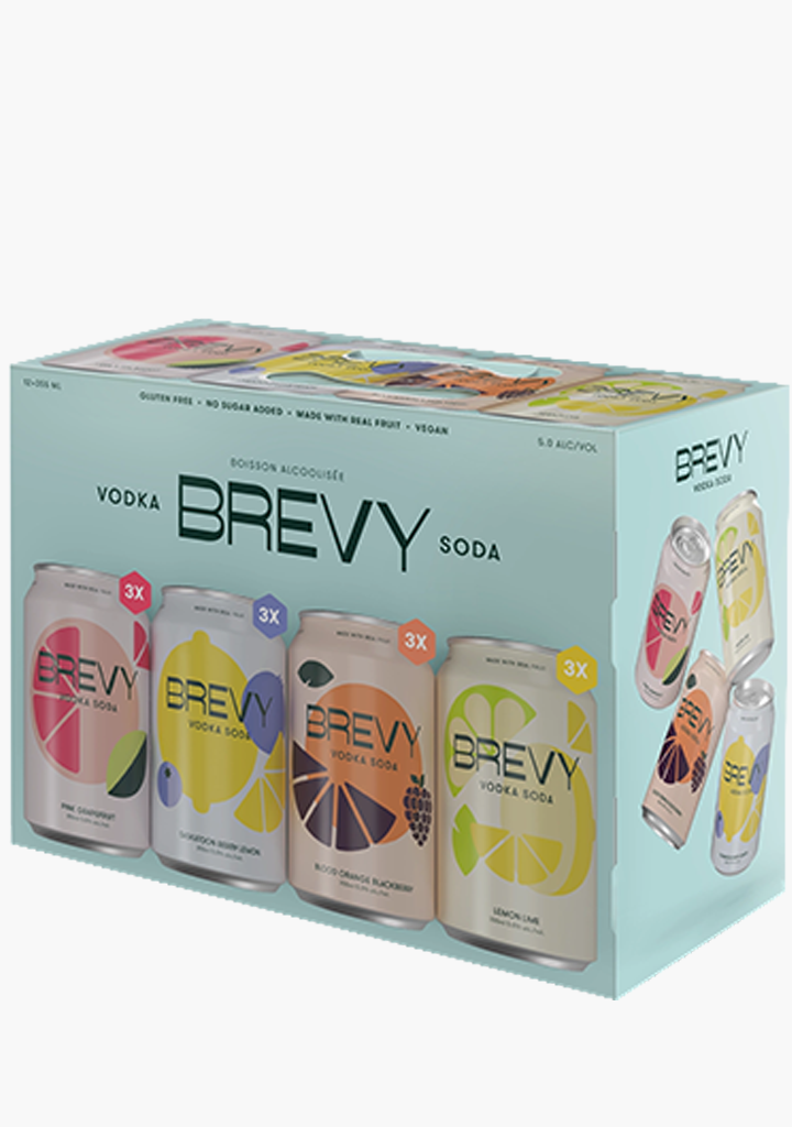 Brewsters Brevy Party Pack 12 X 355ML – Willow Park Wines & Spirits