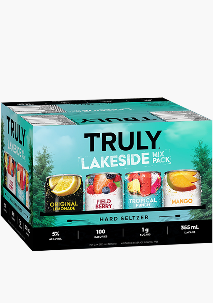 Truly Lakeside Mix Pack 4 X 355ML – Willow Park Wines & Spirits