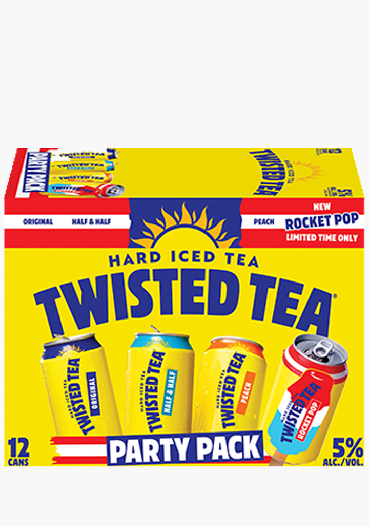 Twisted Tea Rocket Pop Mixer 12 X 355Ml – Willow Park Wines & Spirits