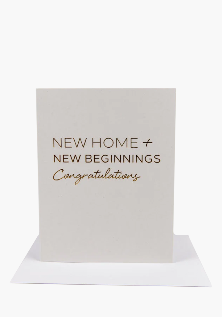 Wrinkle & Crease Local Greeting Card - New Home
