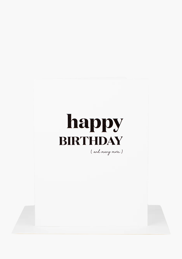 Wrinkle & Crease Local Greeting Card - Happy Birthday and More