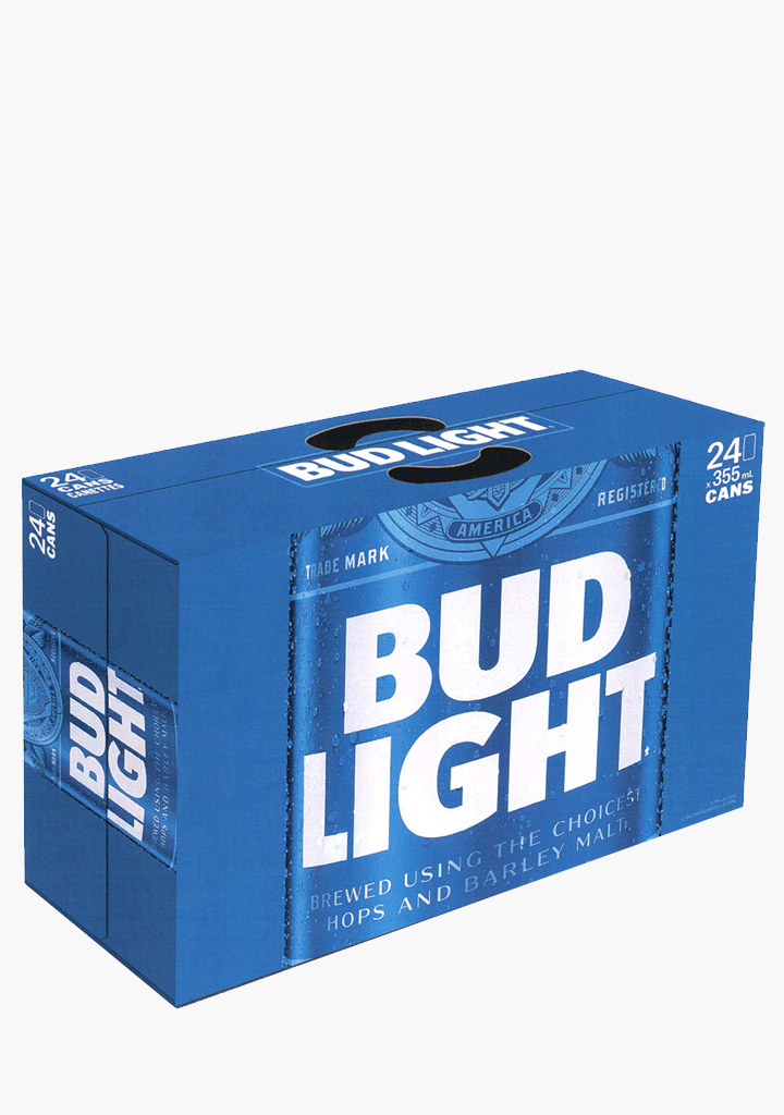 Bud Light Cans - 24x355ML – Willow Park Wines & Spirits