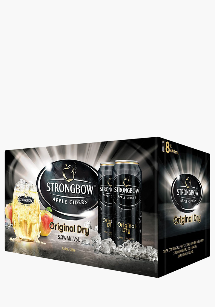 Strongbow 'Original Dry' Cider - 8x440ML – Willow Park Wines & Spirits
