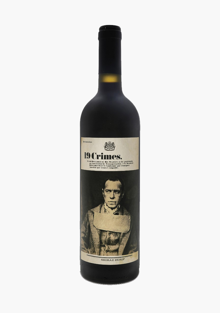 19 Crimes Shiraz Durif 2020 – Willow Park Wines & Spirits