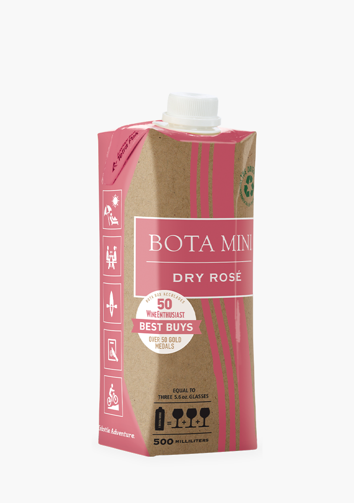 Bota Box Mini Dry Rose – Willow Park Wines & Spirits