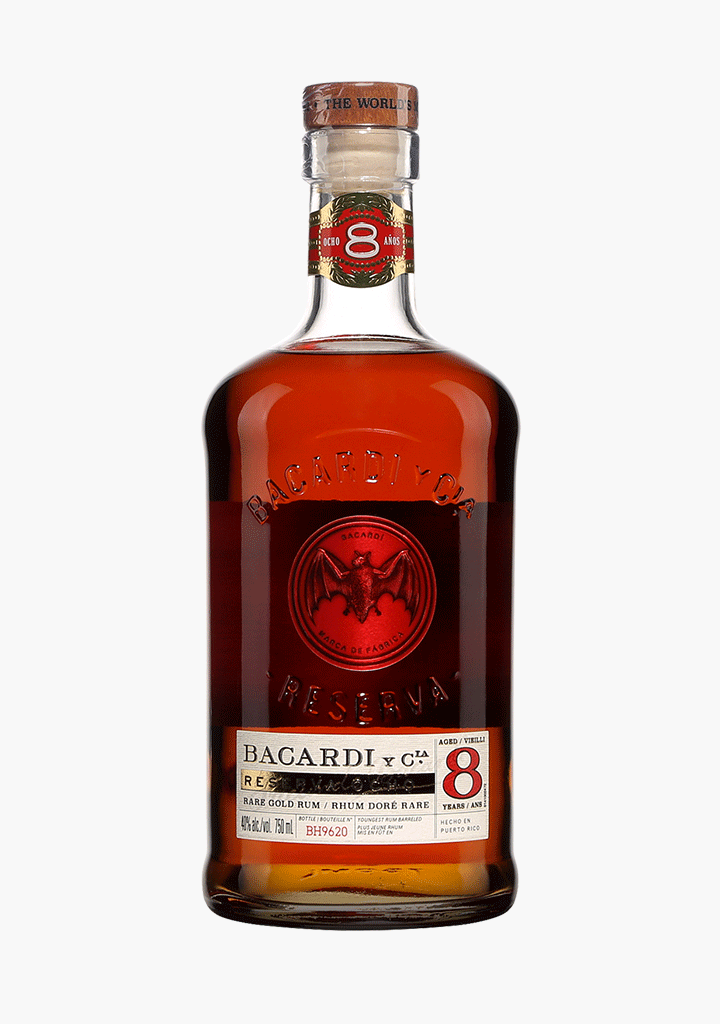 Bacardi 8 Year Old Reserva Rum – Willow Park Wines & Spirits