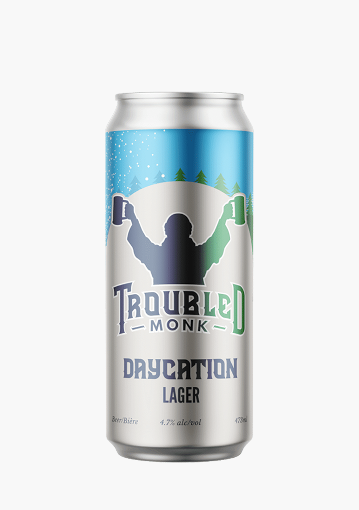 Troubled Monk 'Daycation' Lager - 6 x 473ML – Willow Park Wines & Spirits