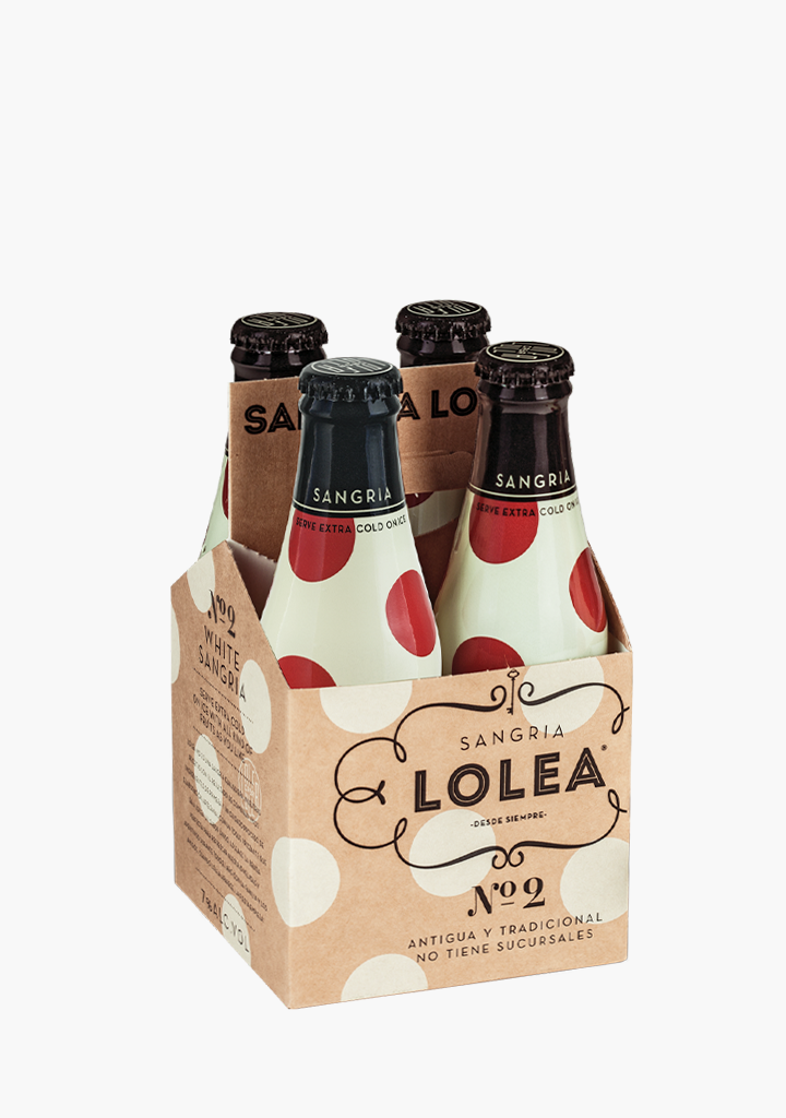 Lolea 'No.2' White Sangria - 4 x 200ML – Willow Park Wines & Spirits