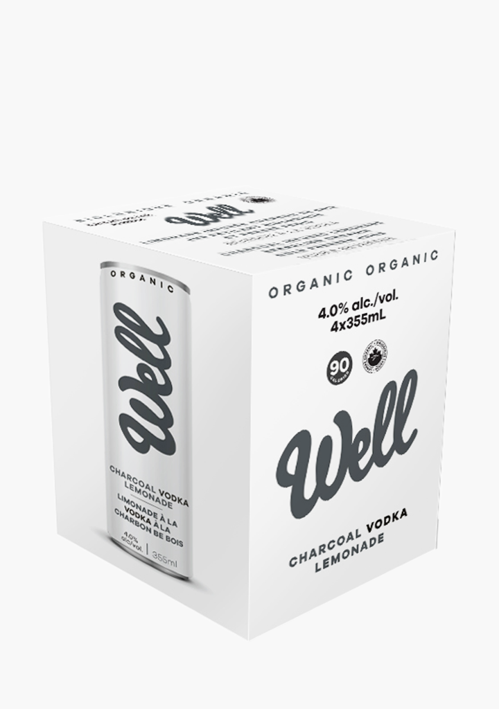Well Juice Charcoal Vodka Lemonade - 4 X 355ML – Willow Park Wines ...