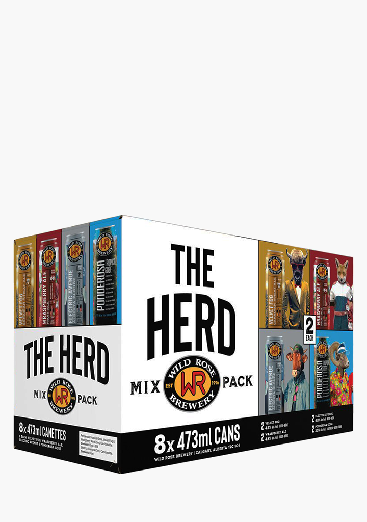 Wild Rose 'The Herd' Mix Pack - 8 X 473ML – Willow Park Wines & Spirits