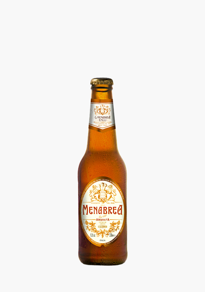 Menabrea Ambrata Lager - 6 x 330ML – Willow Park Wines & Spirits