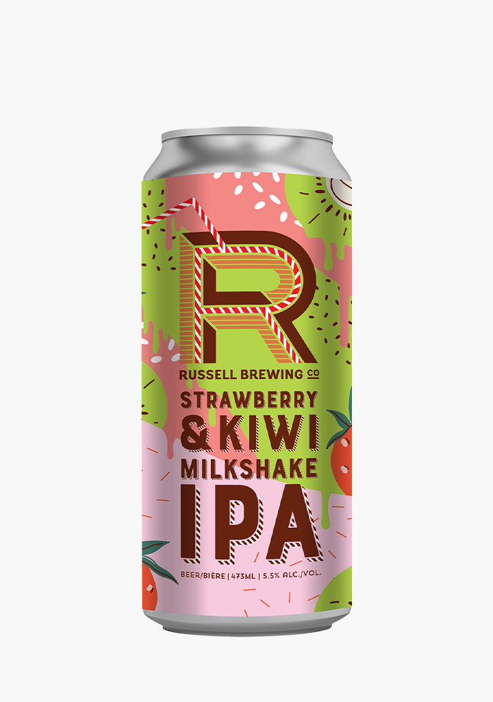 Russell Brewing 'Strawberry & Kiwi Milkshake' IPA - 4 X 473ML – Willow ...