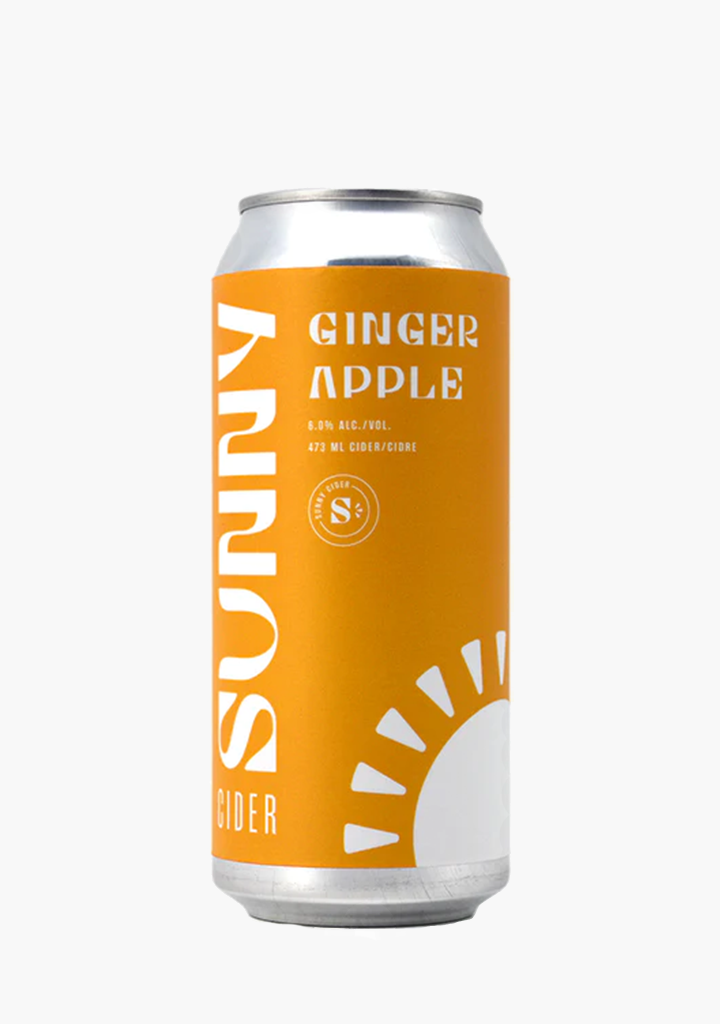 SunnyCider Ginger Apple - 4 X 473ML – Willow Park Wines & Spirits