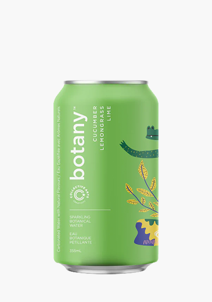 'Botany' Cucumber Lemongrass Lime Sparkling Botanical Water – Willow ...