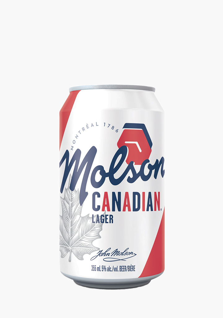 Molson Canadian Lager - 24x355ML – Willow Park Wines & Spirits