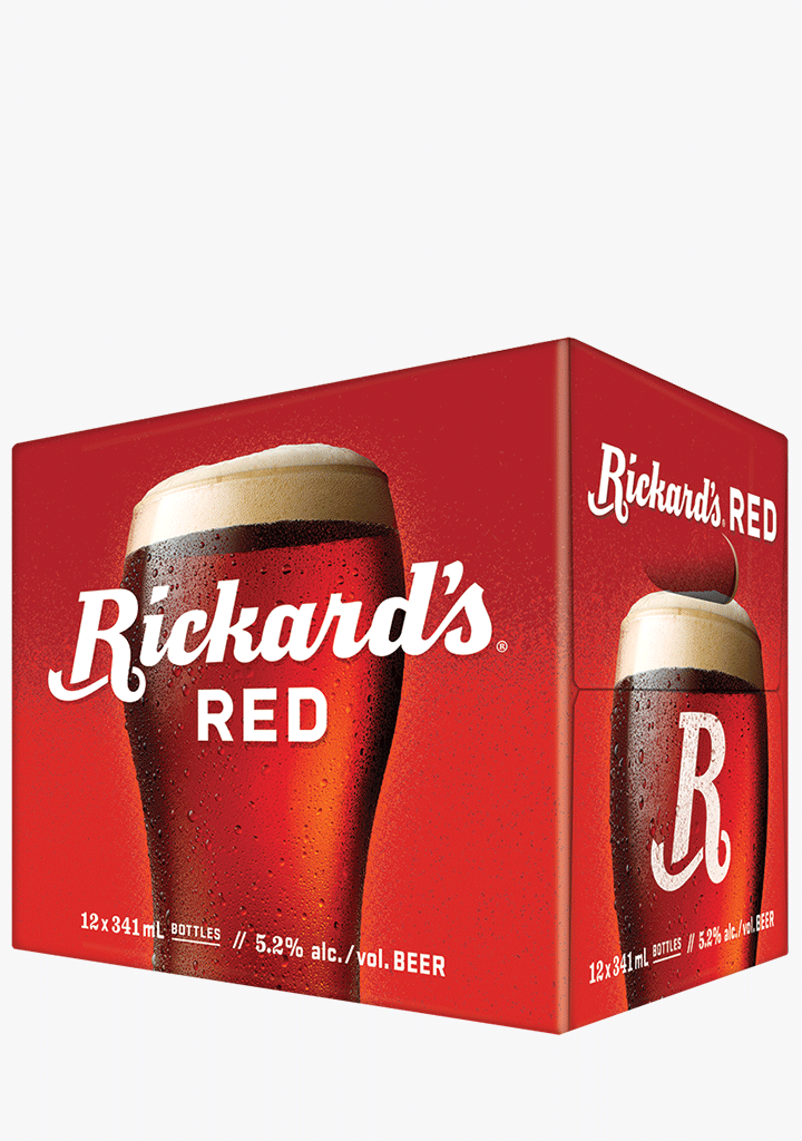 Rickard's Red Btls 12 x 341 ml – Willow Park Wines & Spirits