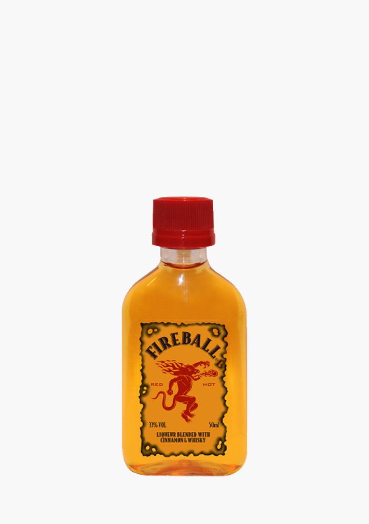 Fireball Cinnamon Whisky 50ml Mini Bottle | Willow Park Wines & Spirits
