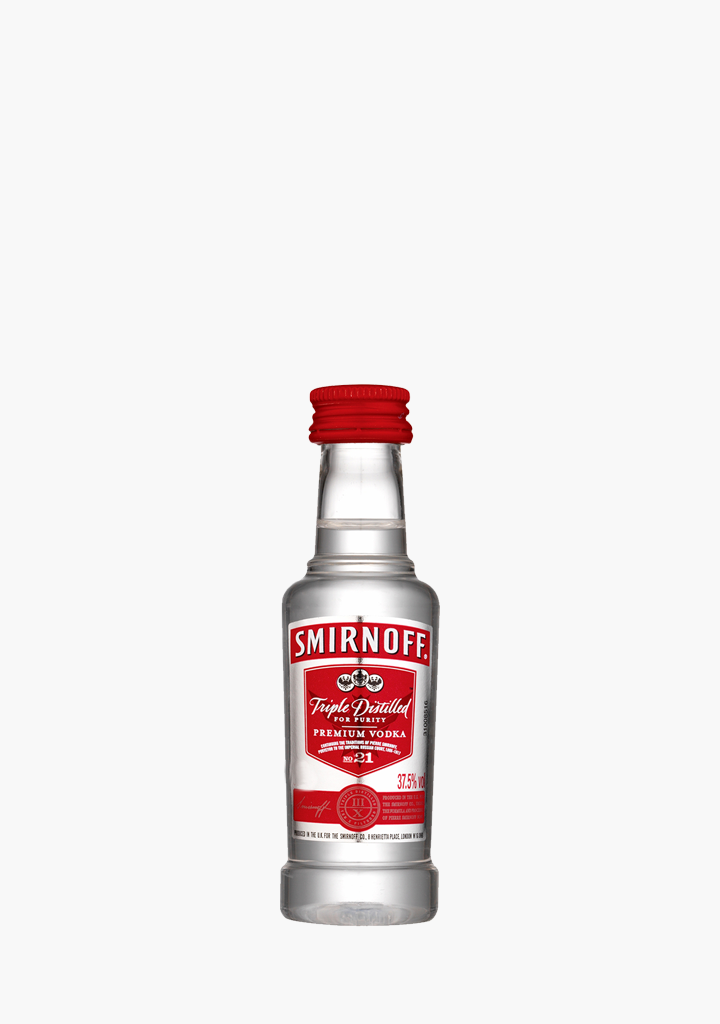 Smirnoff Vodka 50ml – Willow Park Wines & Spirits